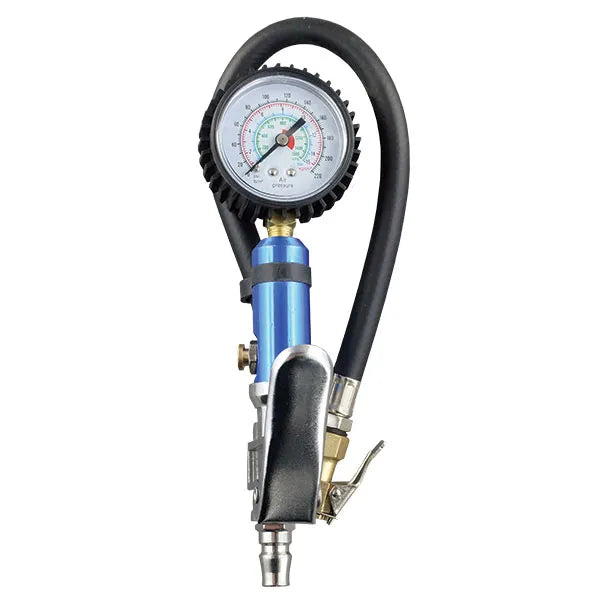 ITM TYRE INFLATOR GUN AUTO STYLE, DIAL GAUGE 0-220PSI TM340-001 – Power ...